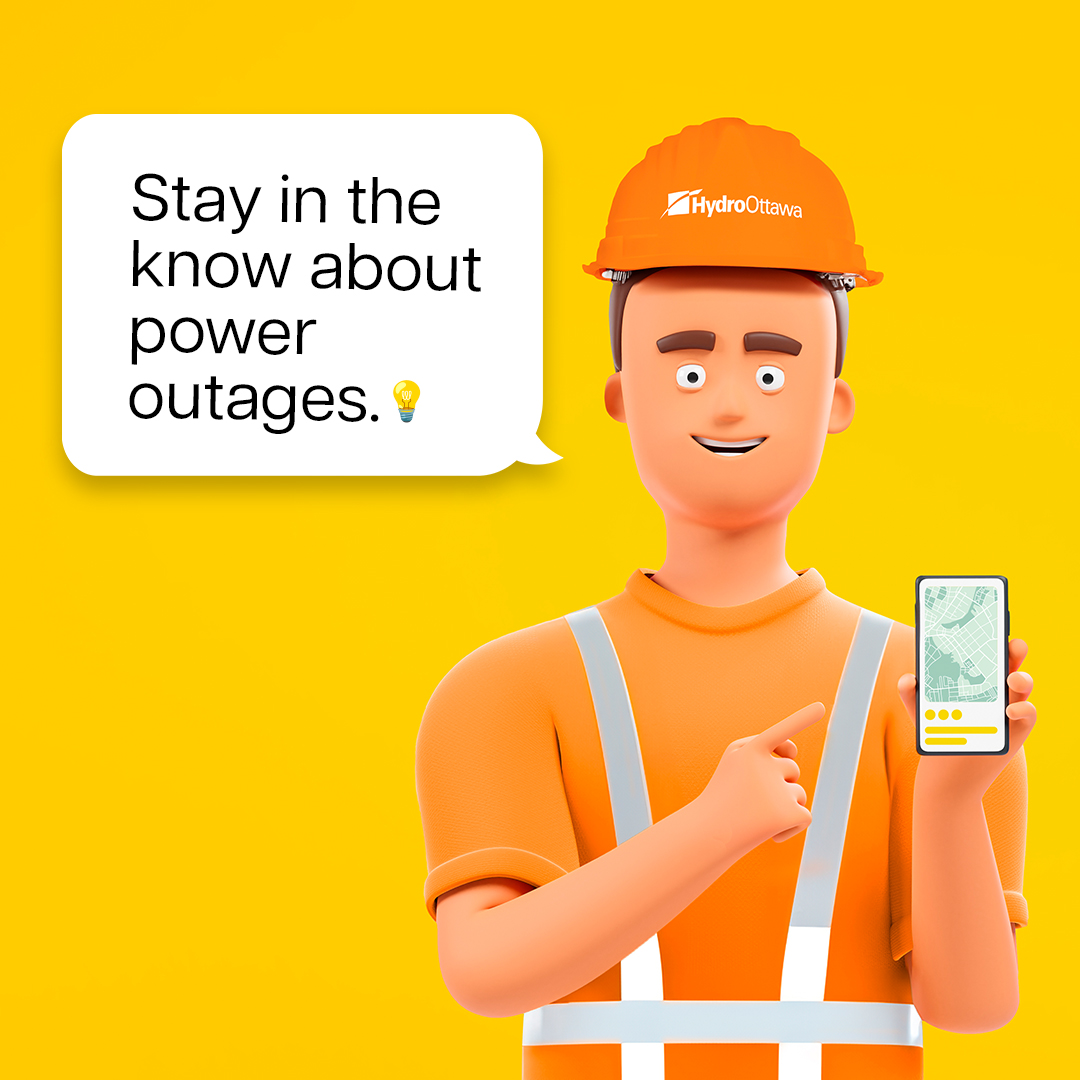 Outage alerts: Don’t be in the dark | Hydro Ottawa